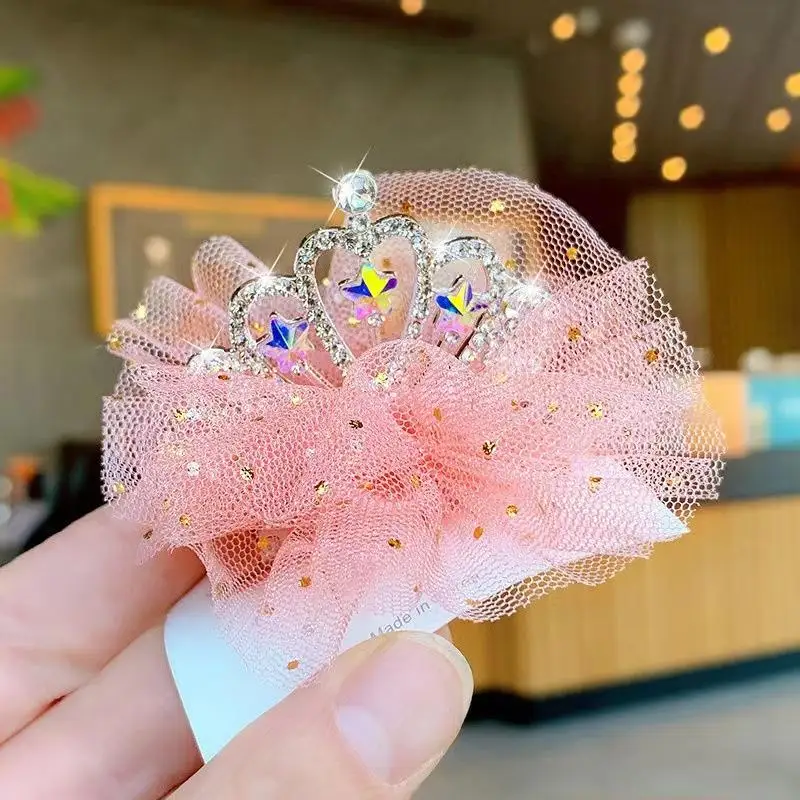 Jiris Children Crown Hairpin Headdress Baby Princess Crown Fairy Water ...