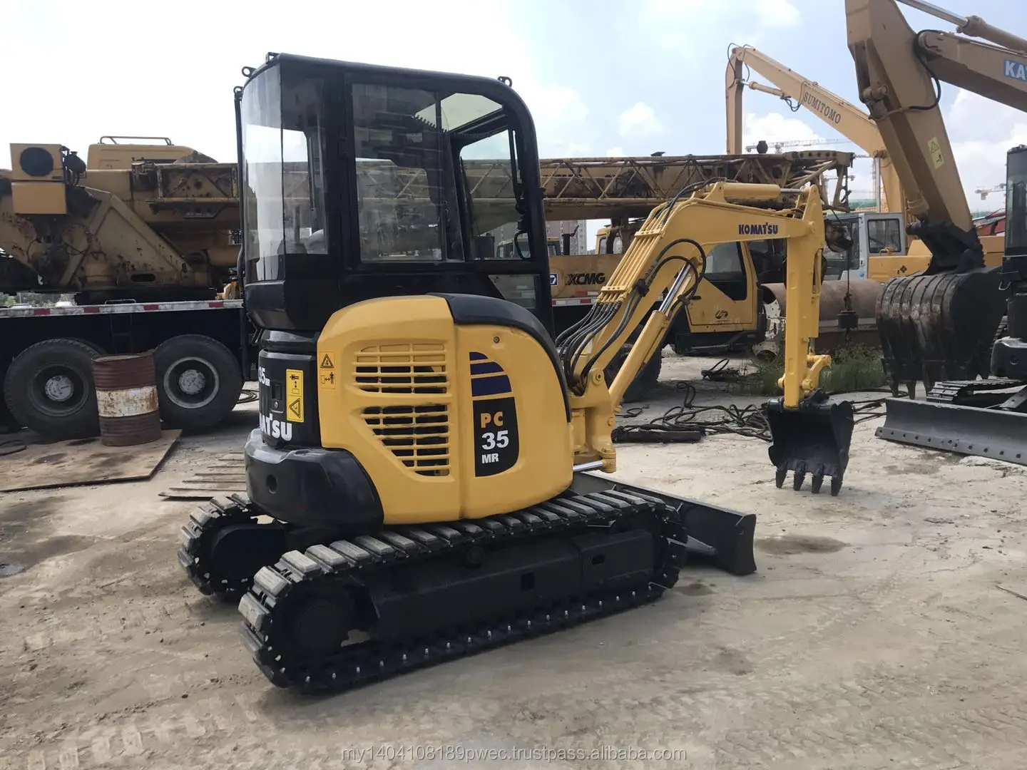 Used Original Japan Komatsu Pc35 Excavator - Buy Used Komatsu Pc35 ...