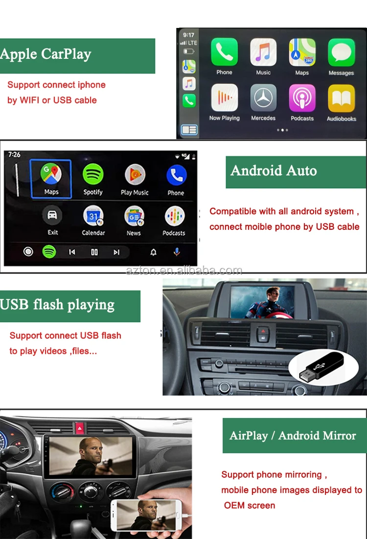 Wireless Apple Carplay Module W177 W205 W222 W246 C177 X156 W213 W166 ...