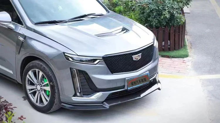 Auto Car Front Bumper Body Kits For Cadillac Xt6 2019-2021 Carbon Fiber ...