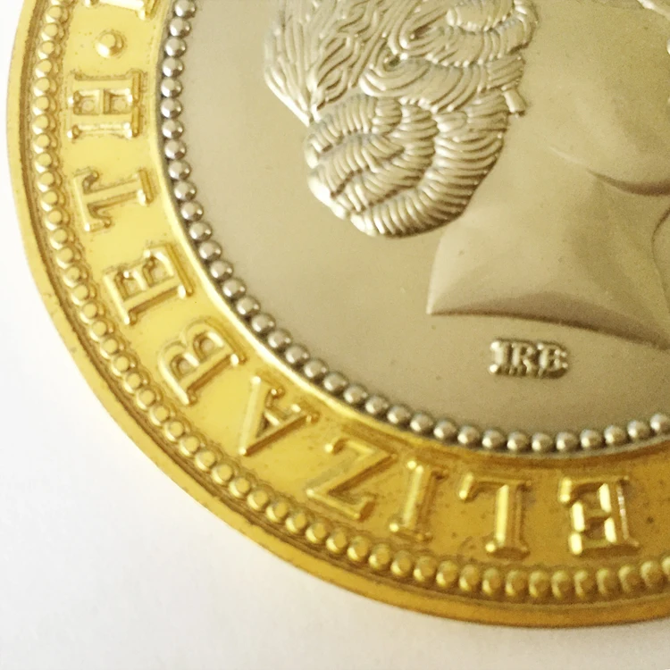 Custom Metal Coins - Gold Plated Art & Promotional Gifts
