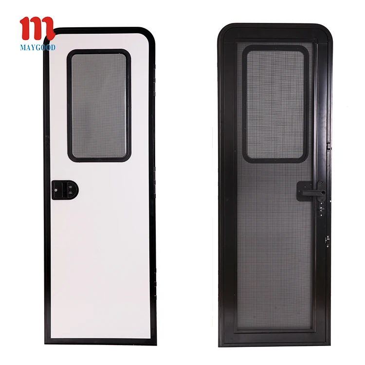 Porte D'entrée Pour Caravane De Caravane,Système À Deux Cartes Et ...