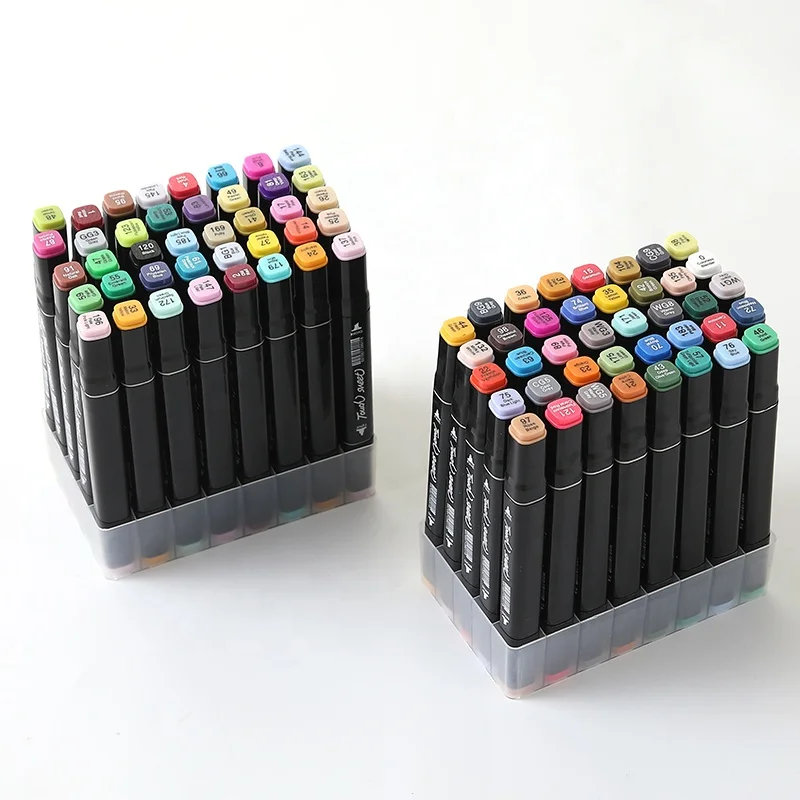 Hot Sales Professional Drawing Pens 168colors Markers Dual Head ...
