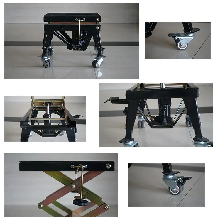 300LBS Hydraulic Motorcycle Workbench Lift - Bike & ATV Stand