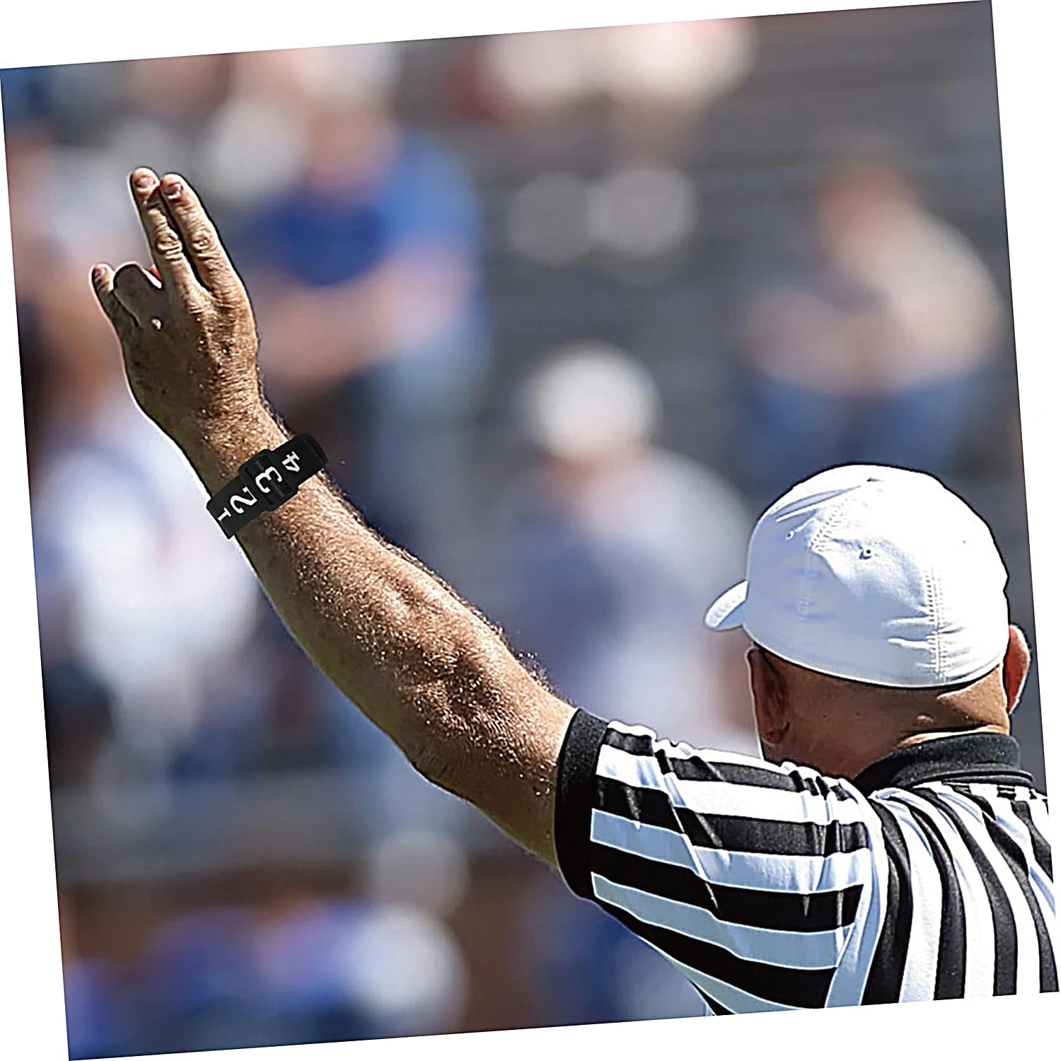 Football Referee Gear Nylon Football Numbered Wrist Down Indicator ...