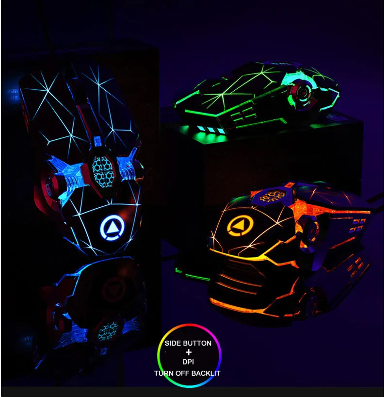 A7 Mouse - Ultimate Gaming Mouse with Rechargeable Battery