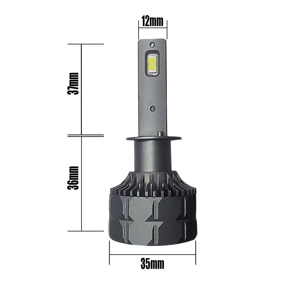 A80 Auto Lighting System V3 120W LED Headlight Bulb 35000LM