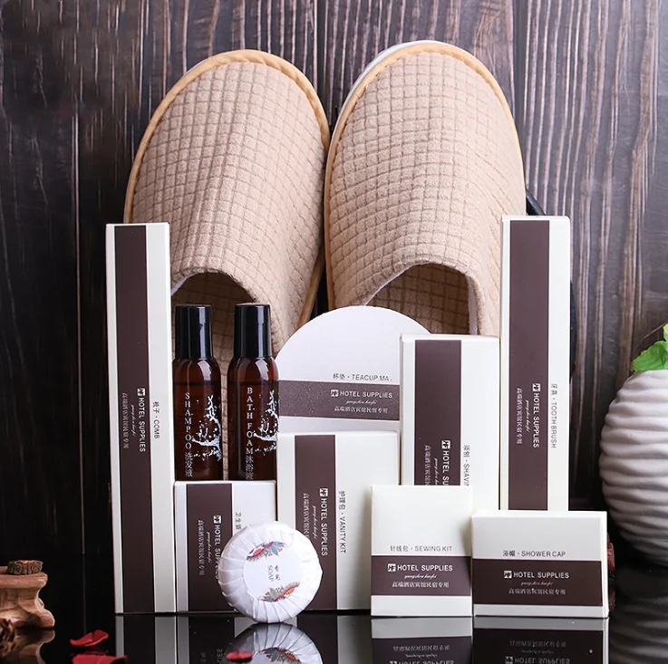 Iso Certified Hotel Amenity Sets/5 Star Hotel Bathroom Amenity Kit ...