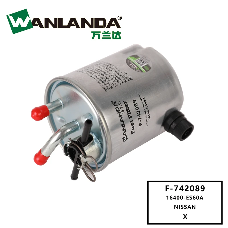 WANLANDA Fuel Filter for Nissan OE NO.16400ES60A - 8000KM Warranty