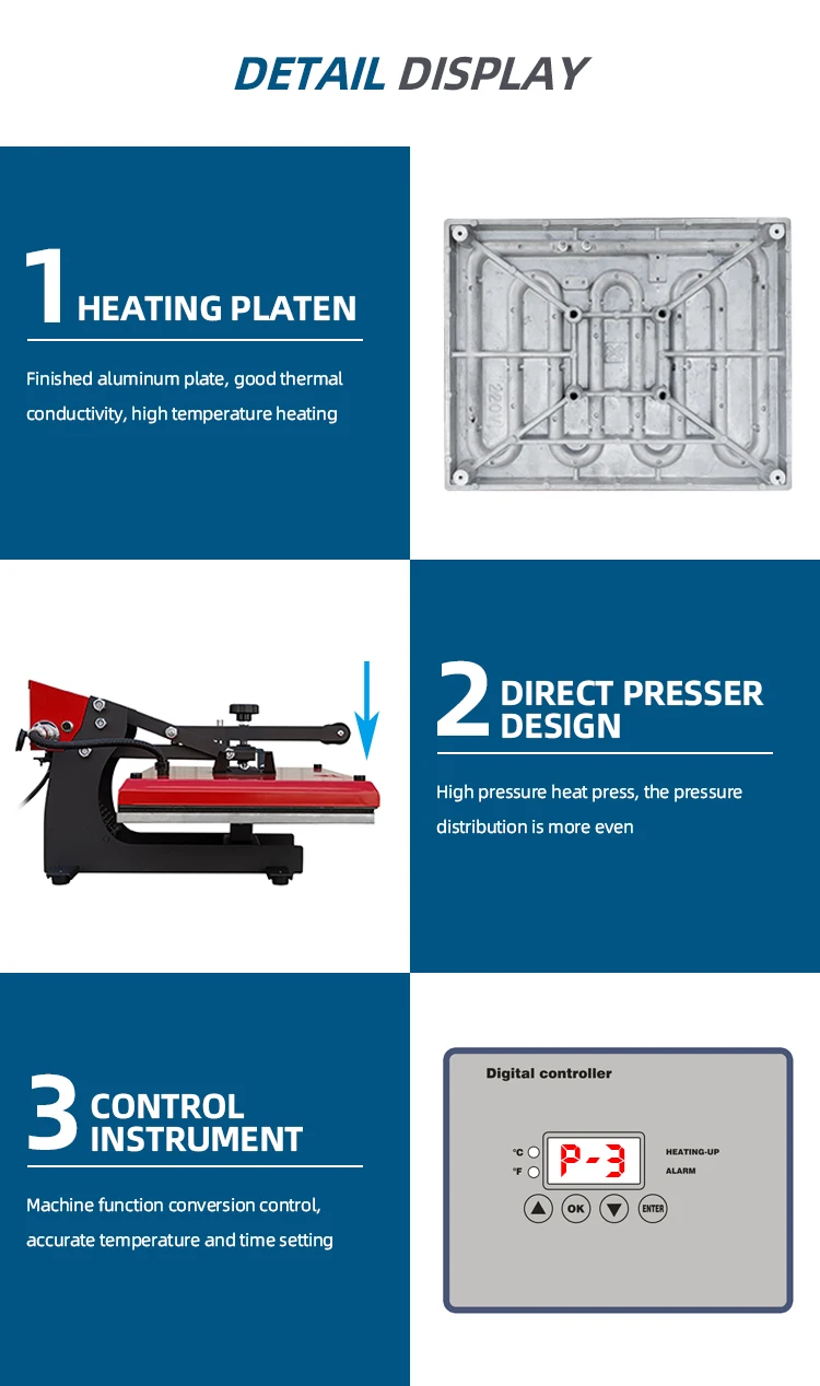 Multi Combo Maquina Sublimation Heat Transfer Machine Hot Selling 8 In ...