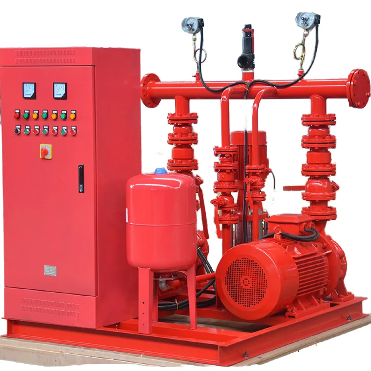 Skid-mounted Fire Pump Sets Electric & Diesel Fire Pumps Jockey Pump ...