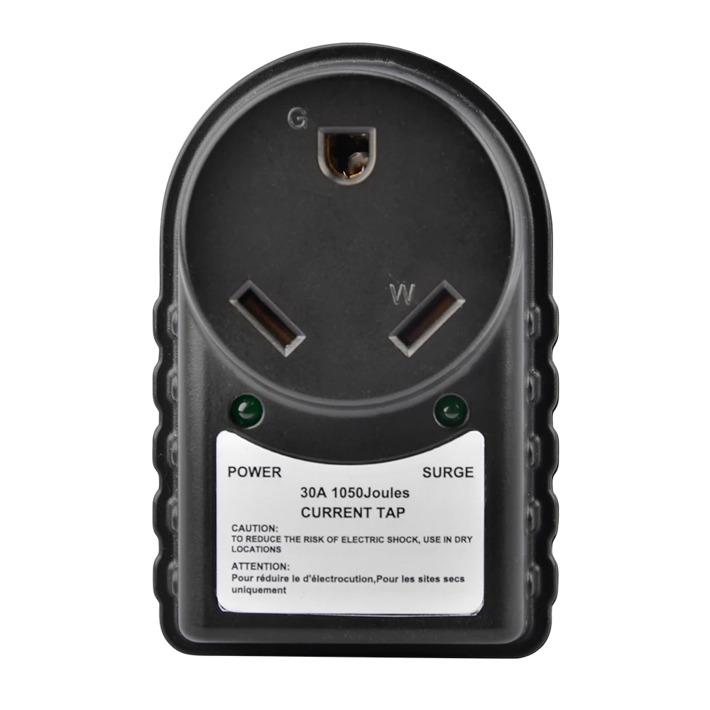 RV Surge Protector - 50 Amp, 125/250V Voltage Protector