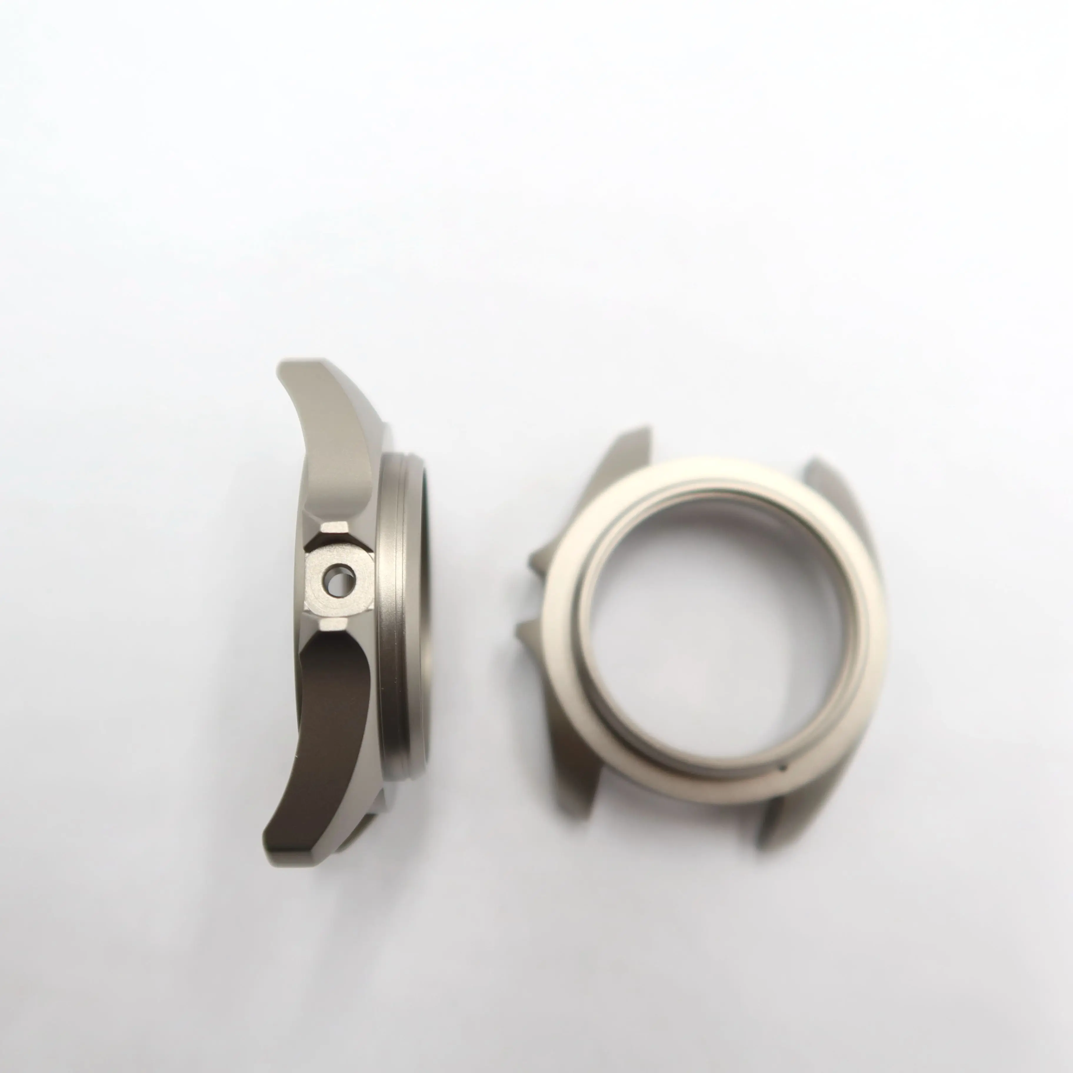 Oem Titanium Material Watch Case Sandblasting Milling Parts Cnc ...