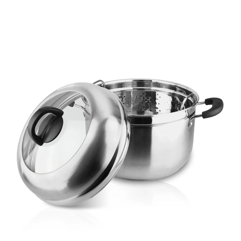 Wholesale Good Price Induction Double Bottom Kitchen Steam Cooking Pots ...