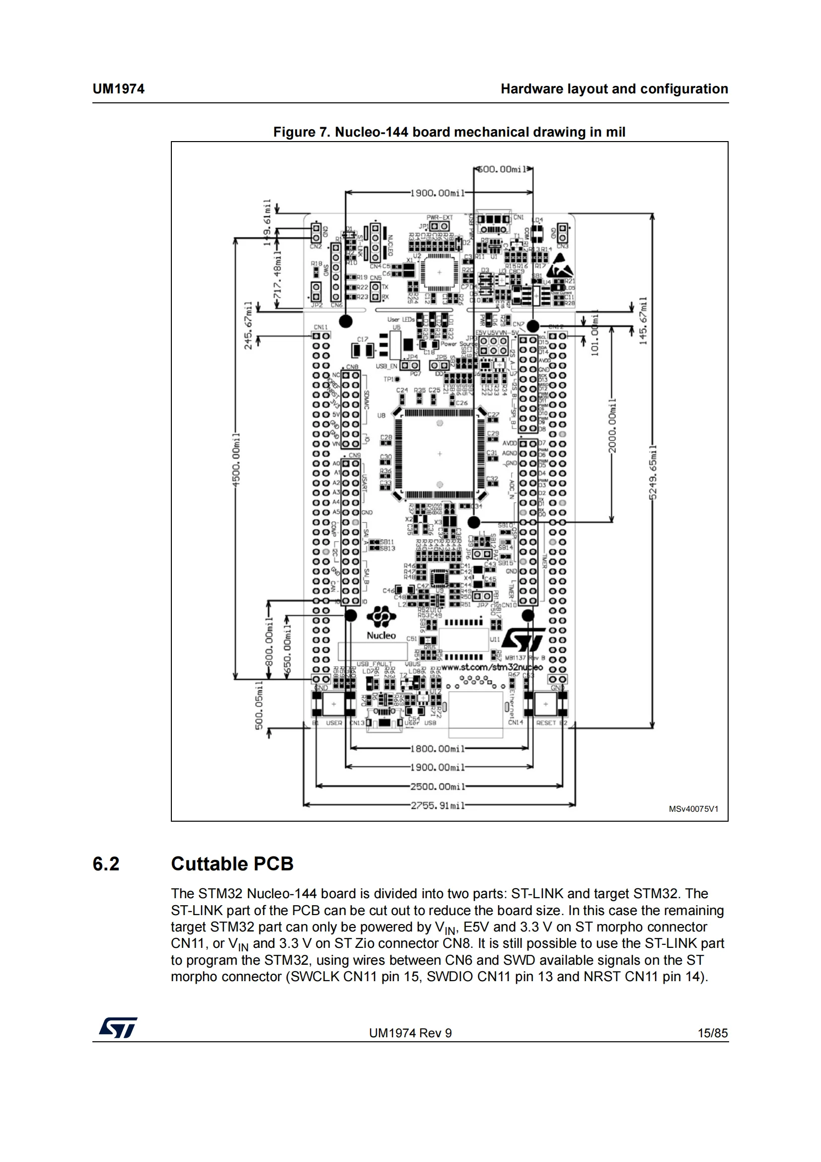 Nucleo-f446ze Stm32 Nucleo-144 Development Board With Stm32f446zet6 Mcu Supports Arduino St Zio ...