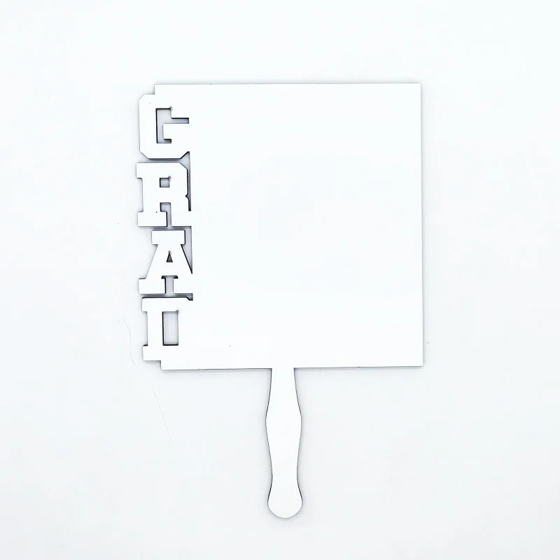 Sublimation Blank Graduation 2024 Fan Grad Fan Photo Frames For ...