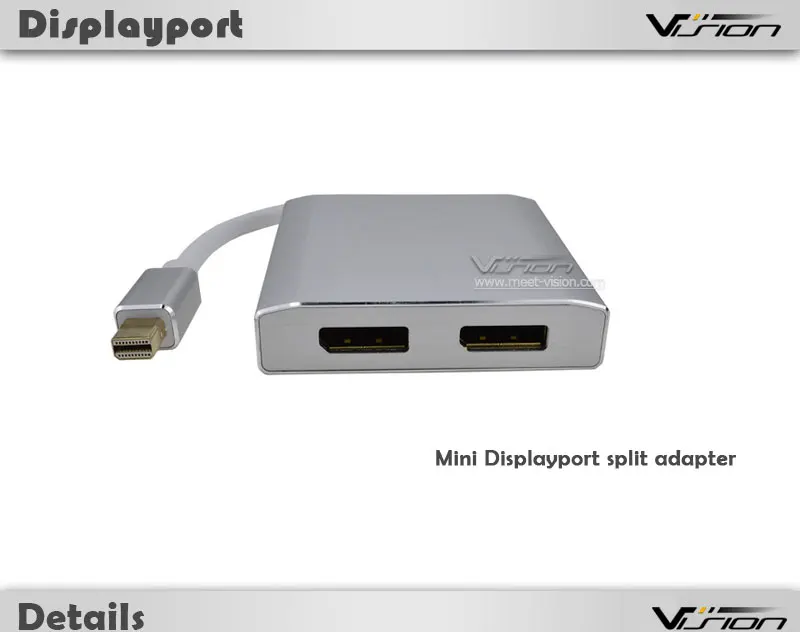 Mini Displayport 1,2 Macho A Dual Mostrar El Puerto Dp Mujer Mst ...