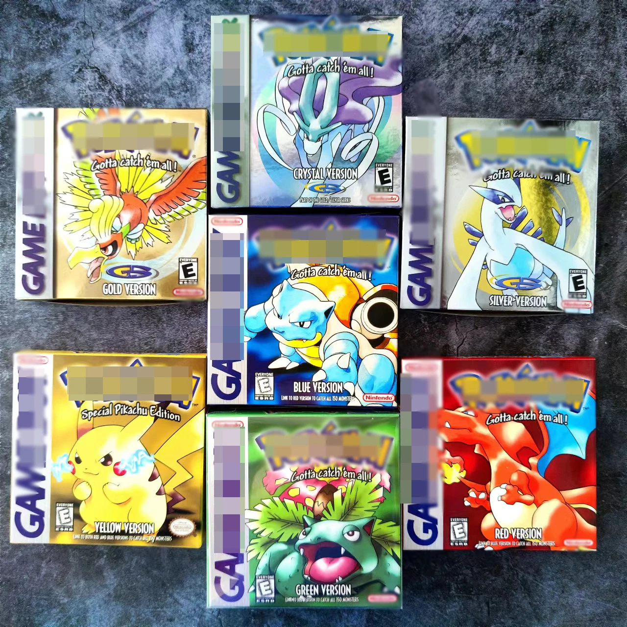 Retro Game Cards Video Game Boys Color For Gb Gbc With Box - Buy Ntsc ...
