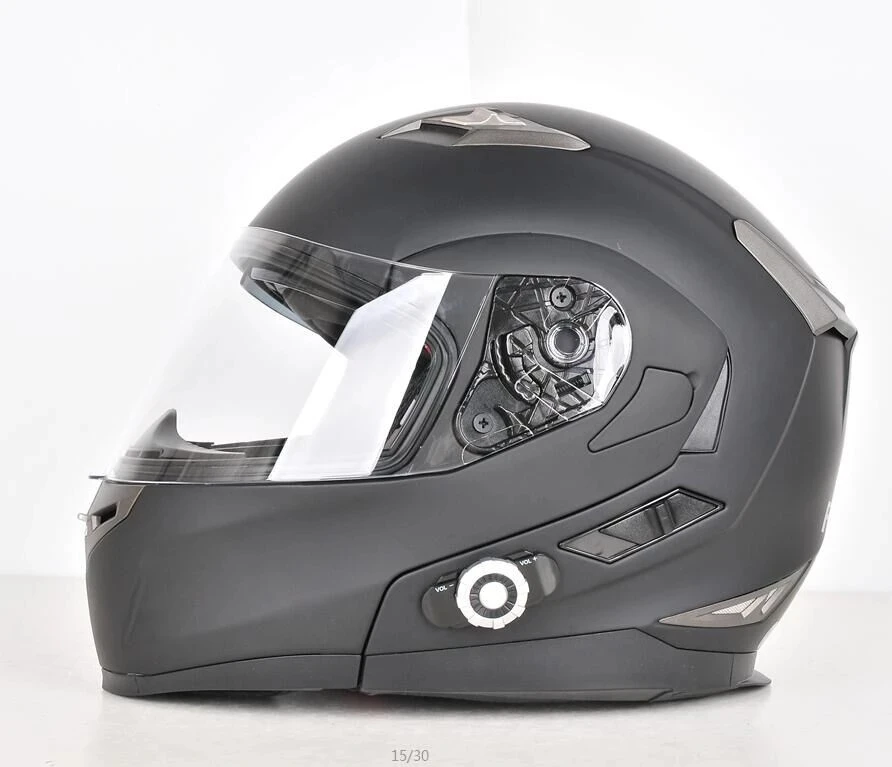 2016 Nieuwe HOT Bluetooth Helm Motorcycle Helm met ingebouwde Intercom ...