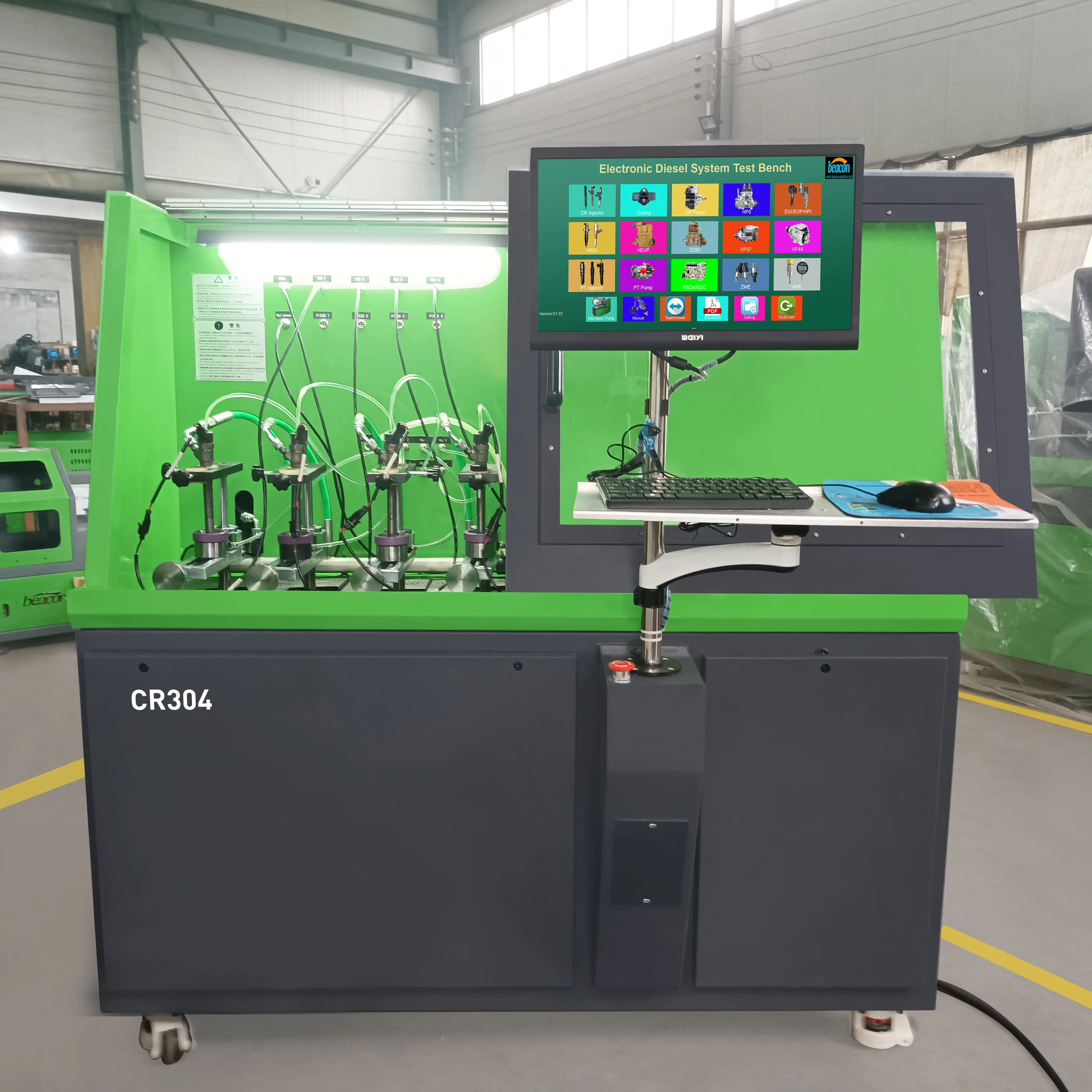 Test 4 Injectors At Same Time Beacon Laboratory Equipment Cr304 Cri ...