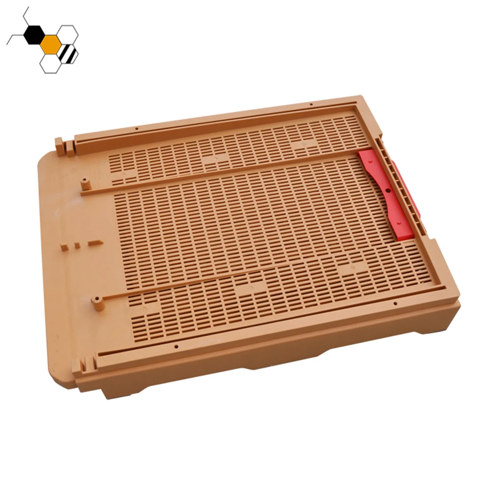 Eco-friendly Plastic Beehive Base Bottom Board - Durable & Ventilated