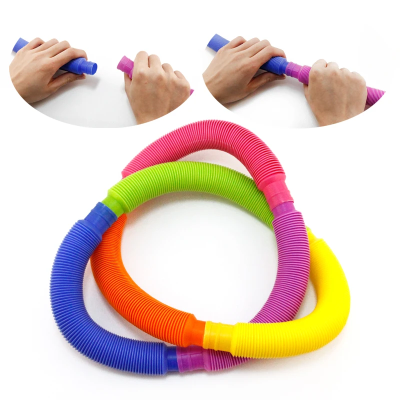 DIY Fun Pull Pop Tubes - Stress Relief Toys for Kids