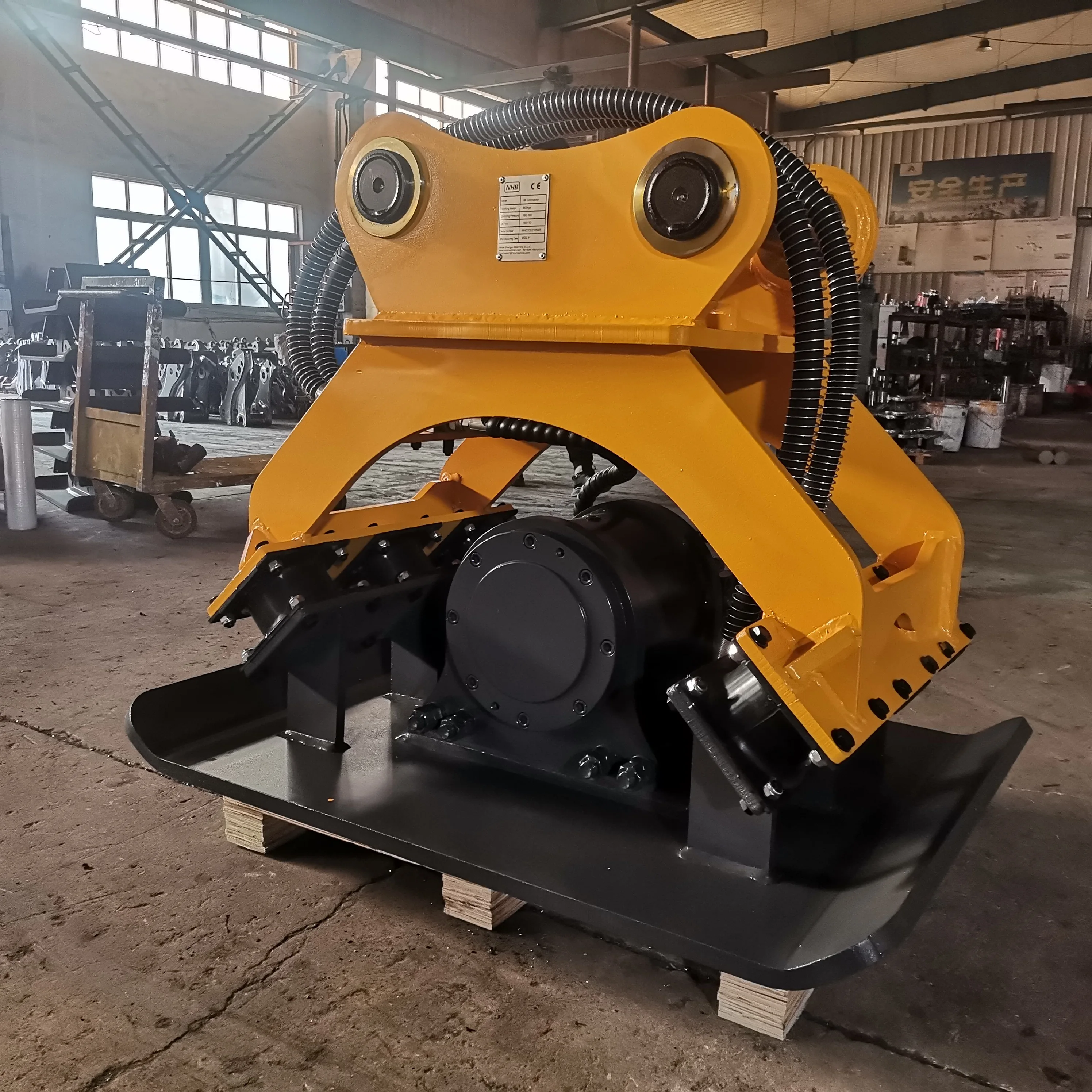 Hydraulic Plate Compactor Excavator Compactor Vibratory Plate Compactor ...
