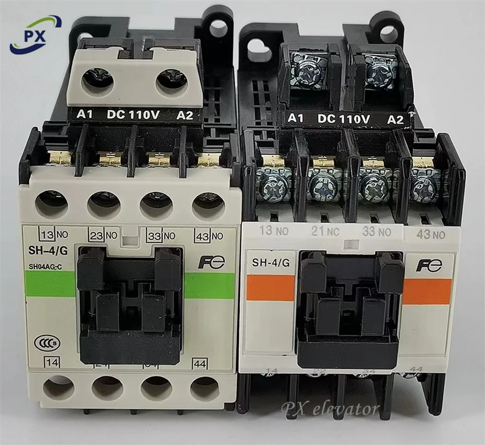 Original Fuji Contactor Auxiliary Contact SH-4 SH-4/G AC110V DC110V 24V ...