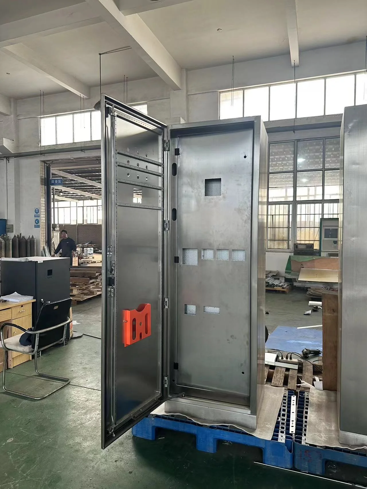Custom Box Bending Stamping Works Enclosure Processing Parts Welding Service Stainless Aluminium ...