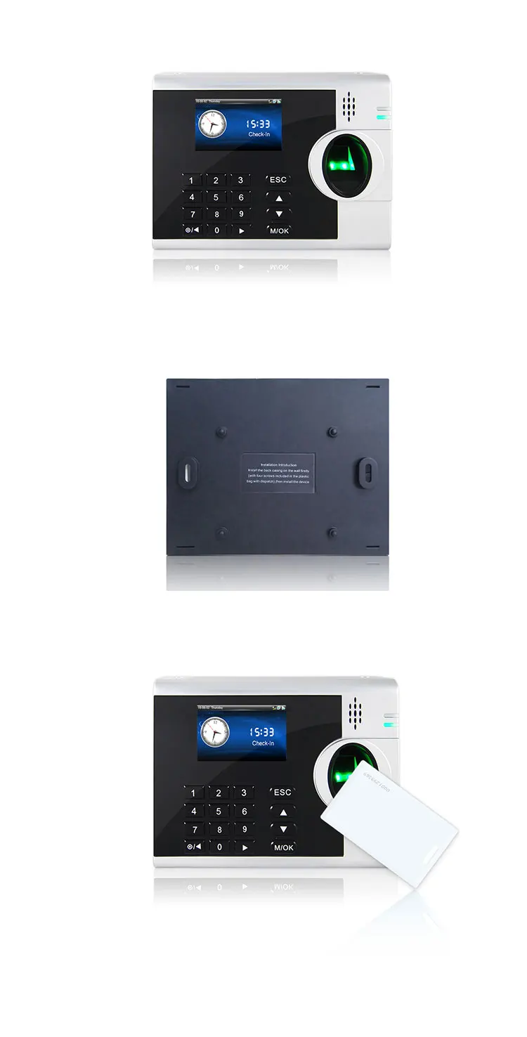 Biometric Time Recording Fingerprint Time Attendance System With Free ...