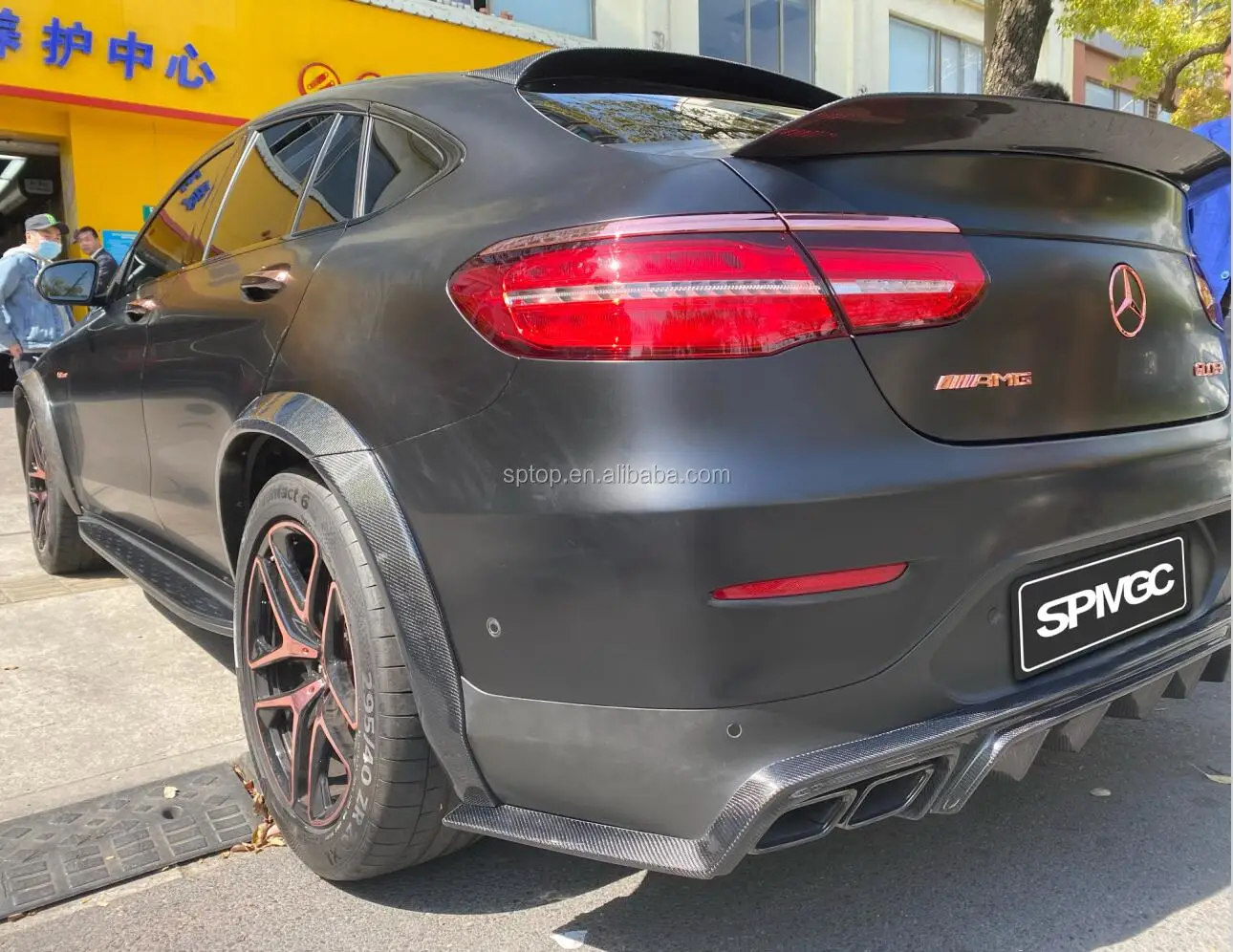 Amg Glc63 Coupe Kit Carbon Fiber Body Kit for Mercedes benz Glc Class ...