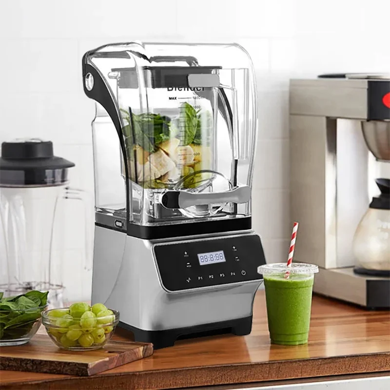 2200w Sound Proof Heavy Duty Commercial Blender With Smart Food Processors For Bar Blender - Buy ...