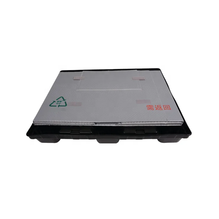 Turnover Folding Box Pallet Storage 80x120 Foldable Plastic Pallet ...