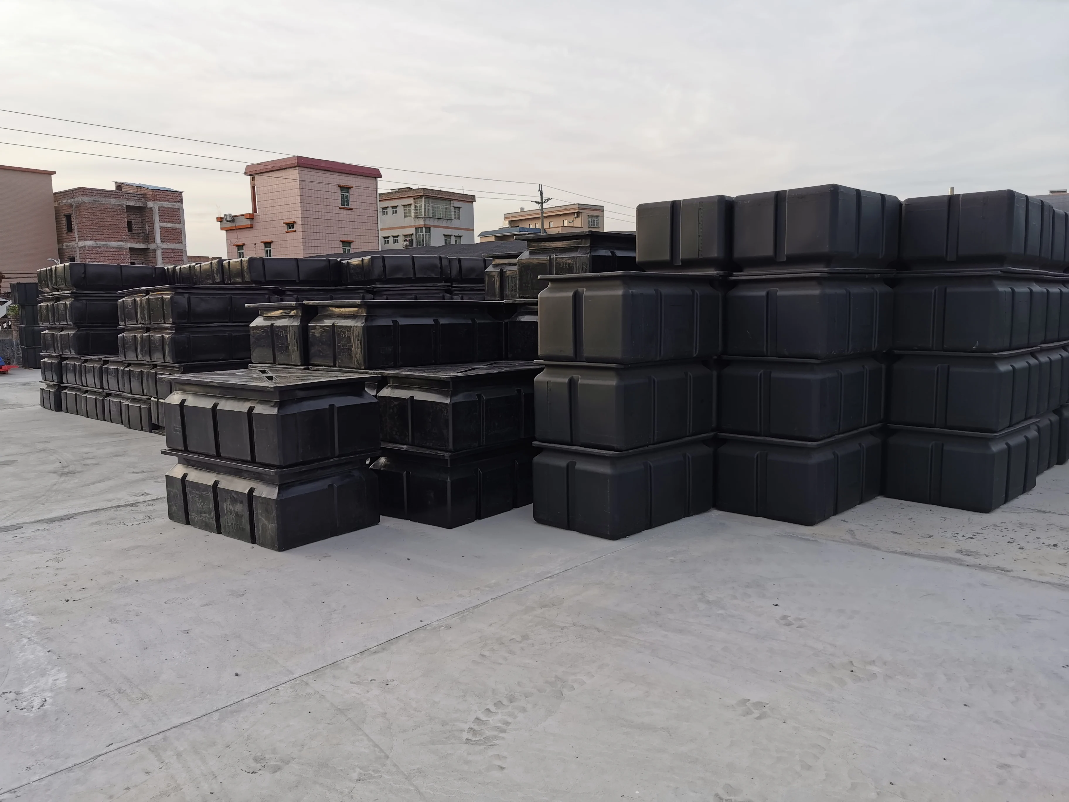 Marine Polyethylene Float Drum - Custom PE Dock Floaters