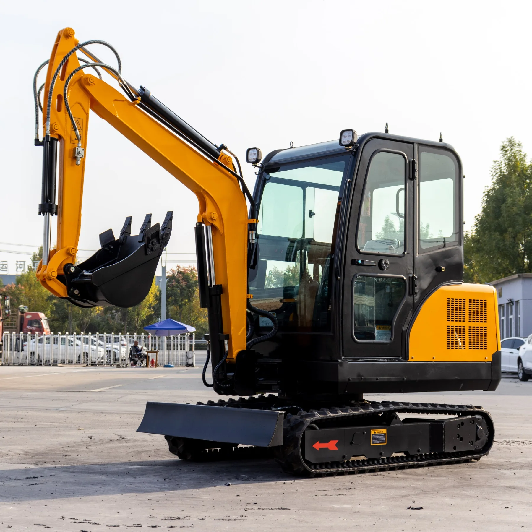Small Steel Track Excavator Ht30 Backhoe Mini Pelle Digger With Kubota ...