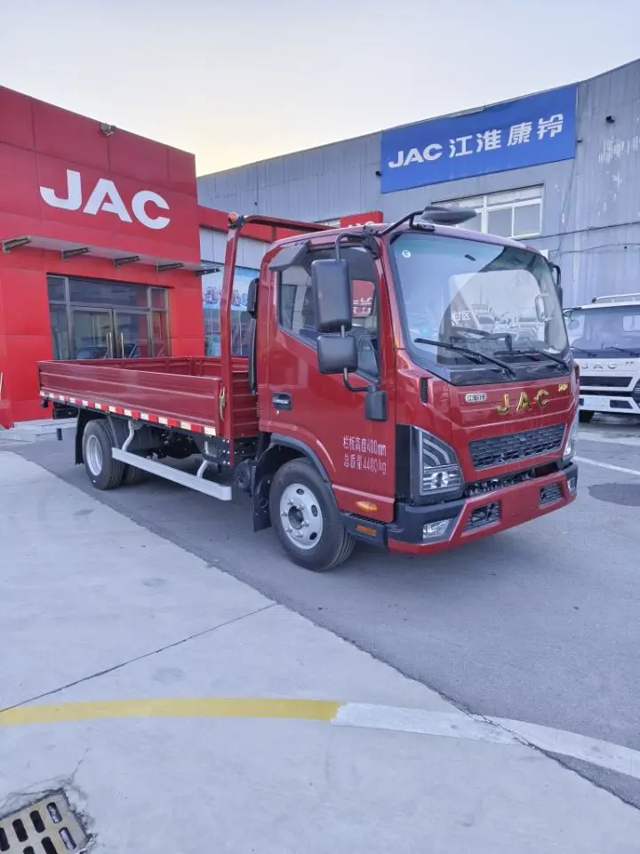 China Factory Price Jac L6 4.2m Diesel Cummins Engine 160 Hp Light Commercial Transport Flatbed ...