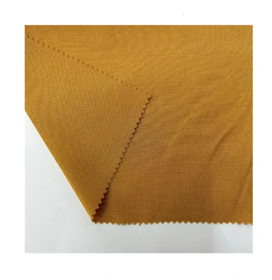 Natural High Quality Of Rayon Stretch Woven Slub Fabric In Reactive ...