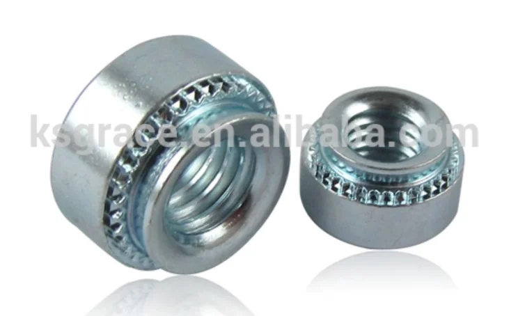 Round Head Broach Style Captive Nuts - Durable & Versatile
