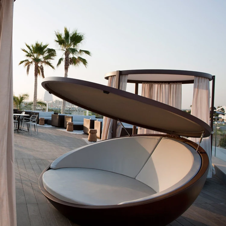 Modern Sunbed Outdoor Furniture Sunbed Pe Sun Bed Outdoor Furniture ...