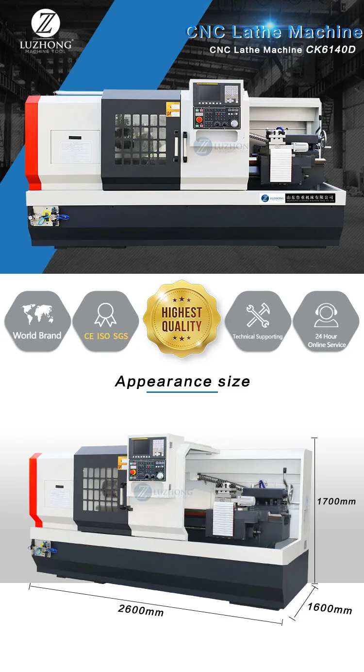 Cheap Turning Lathe Ck6140 Cnc Flat Bed Cnc Lathe Machine Price - Buy ...