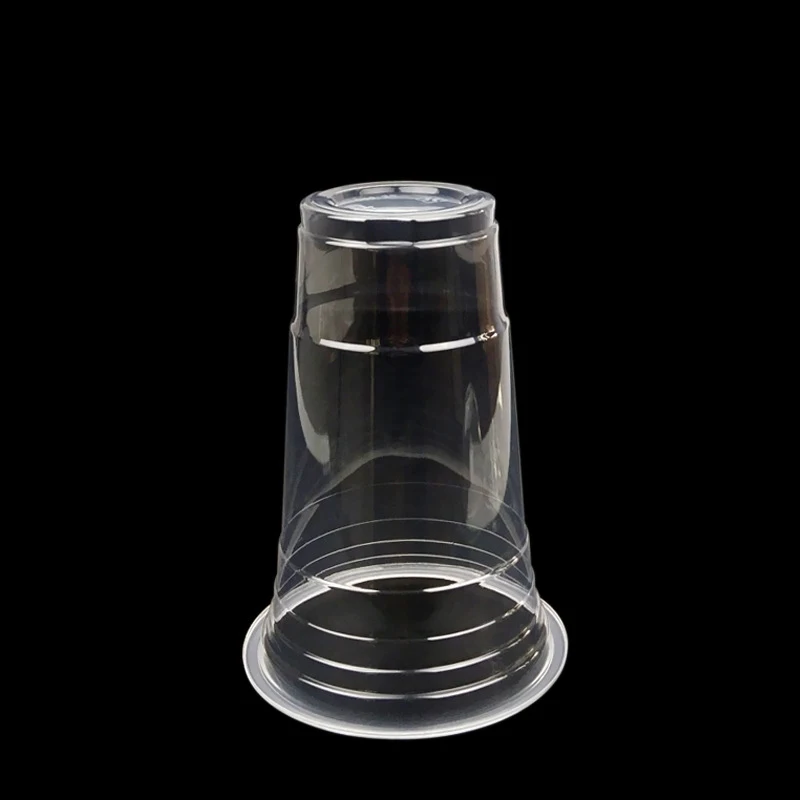Spill Proof Disposable Plastic Cups - Perfect for Drinks
