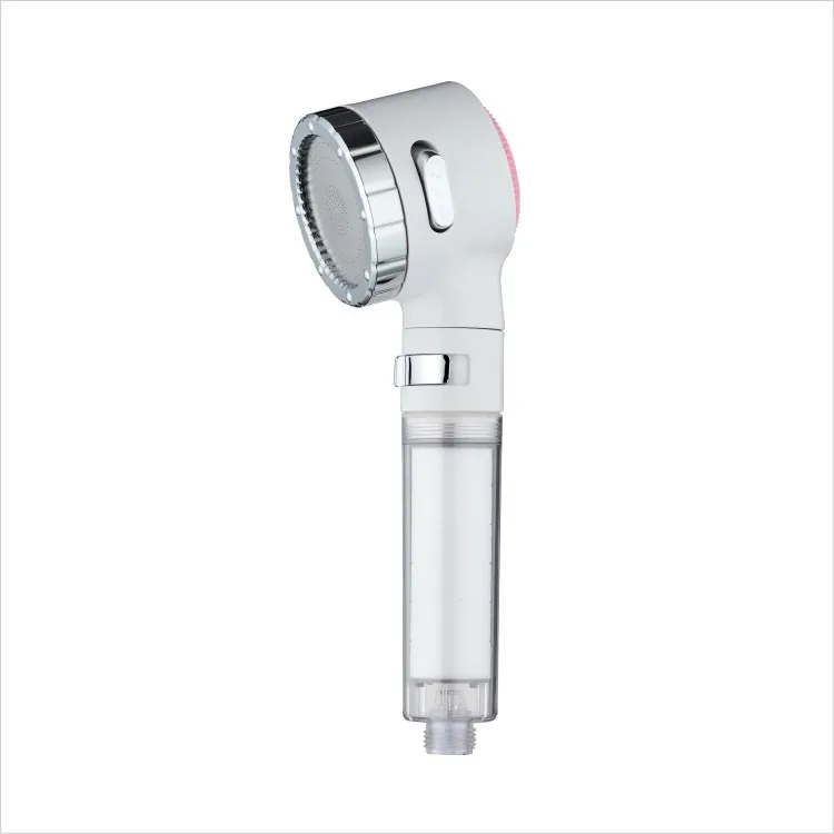 3 Function High Pressure Water Saving Bathroom Handheld Rain Shower