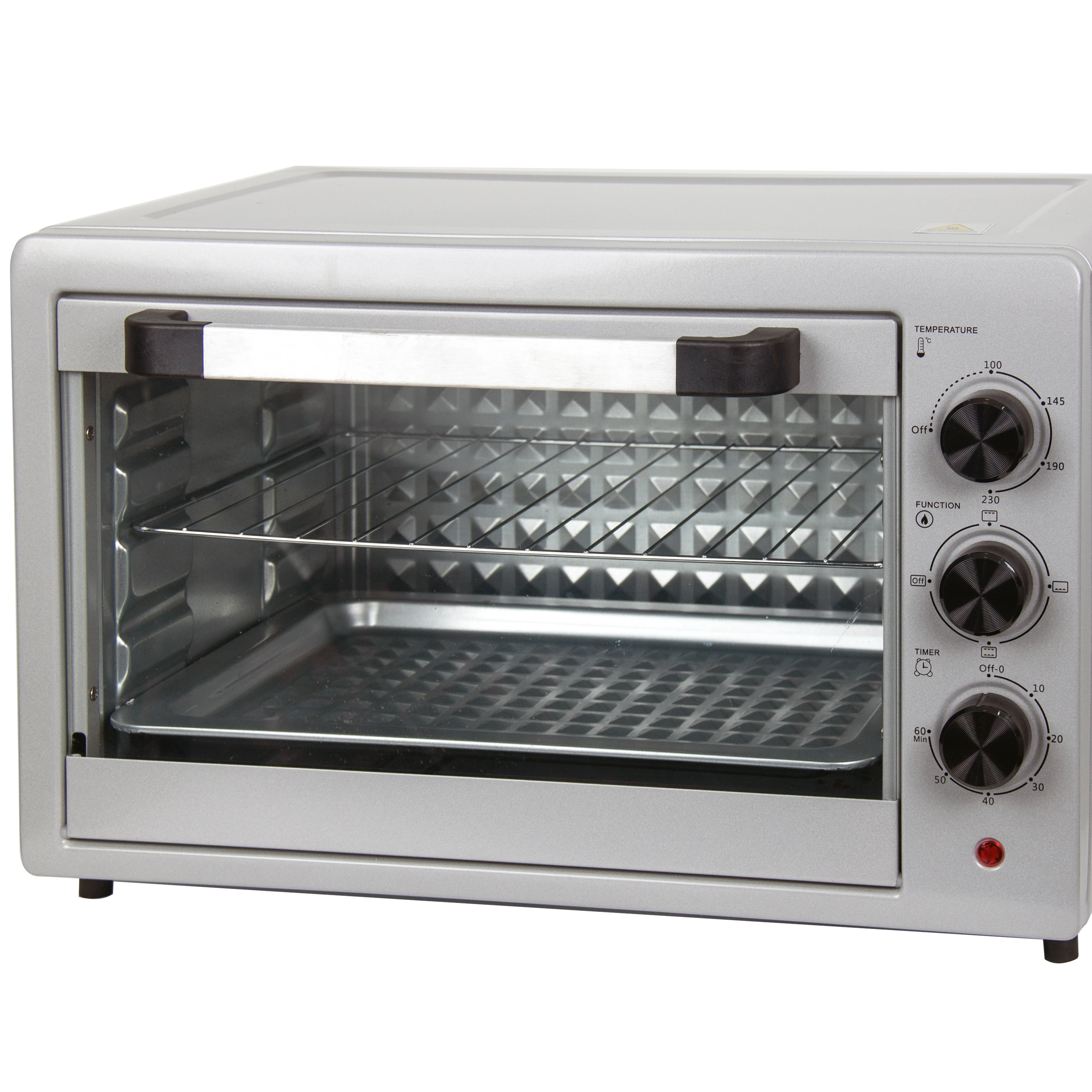 1400W Programmable Oven with 18L/20L/23L Capacity for 6 Slices of Toast ...