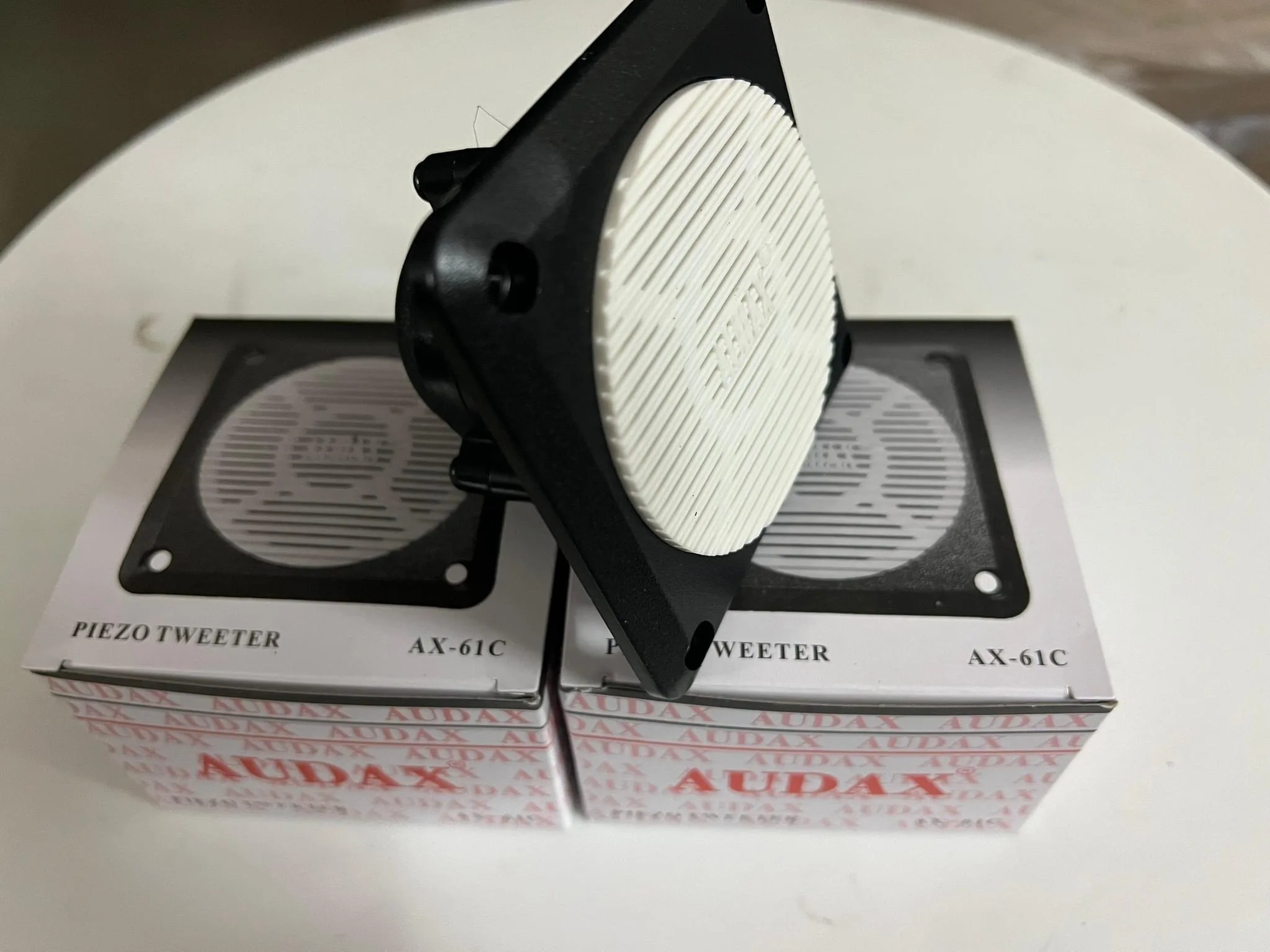 Brass Coil Piezo Tweeter - Audax AX-61C for Outdoor Sound