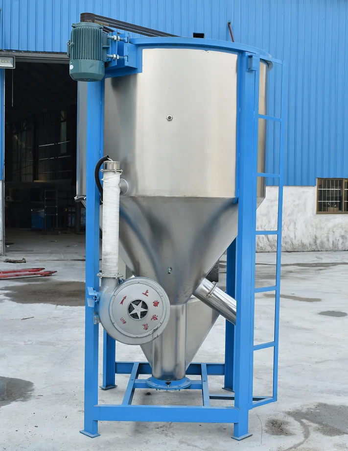Vertical Dryer Mixer Machines For Plastic Small Particles Material ...
