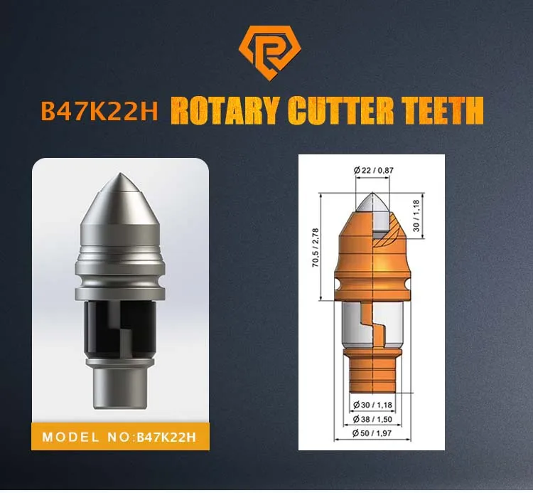 betek b47k22h auger teeth coal mining picks for cutting shearer ...