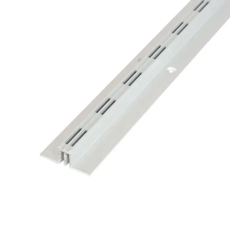 Aluminium Single/ Double Slotted Channel/ Aluminium Channel for Shop ...