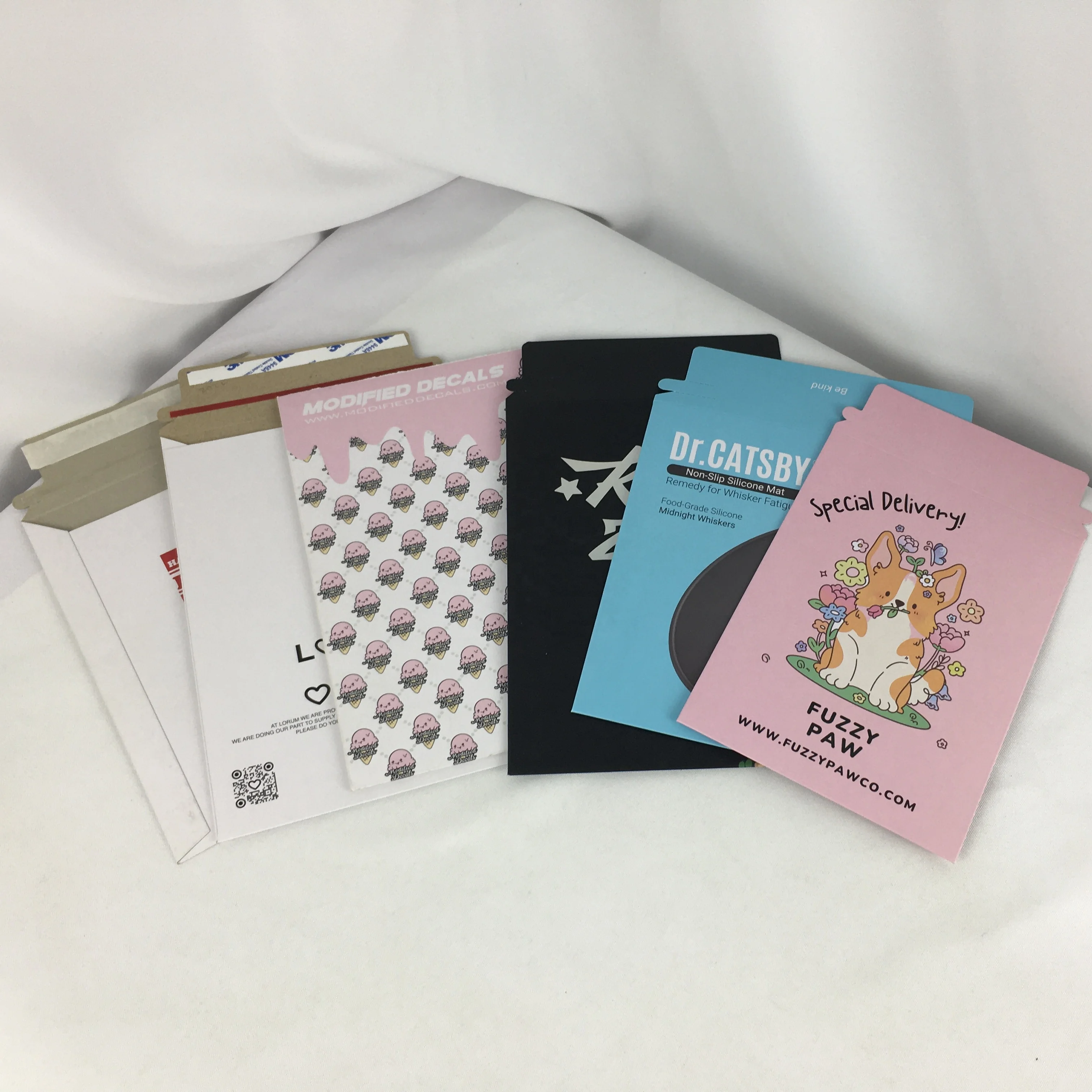 Custom Cardboard Envelope Packaging - Easy Opening Mailing