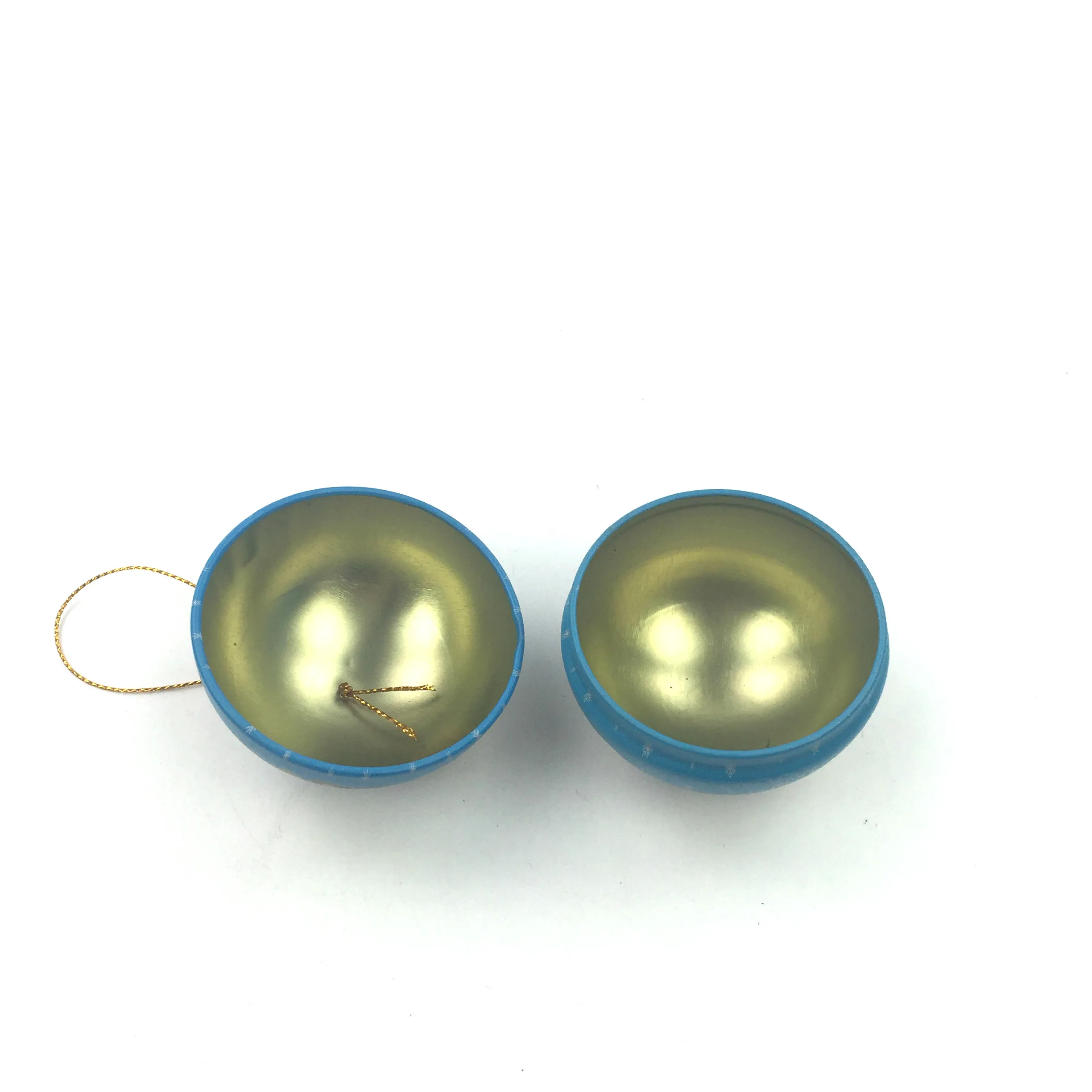 Factory Direct Sale Small Custom Printed Dia.7cm Christmas Metal Tin ...