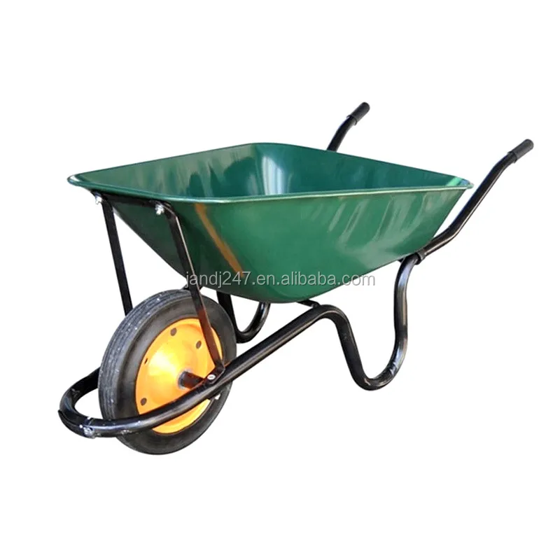 Construction Wheelbarrow Ghana Zimbabwe 85l Wheelbarrows Tyre Trolley ...